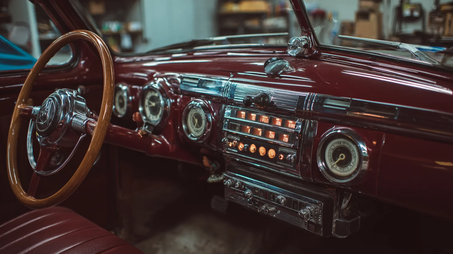 Revive Your Ride: 10 Expert Tips for Perfect Classic Car Dash ...