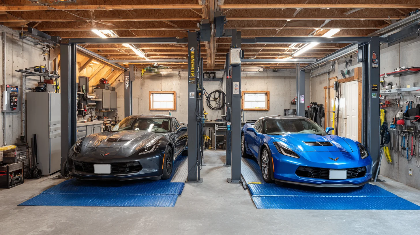 Maximizing Your Garage: A Guide to 4 Post Car Lift Space Requirements ...