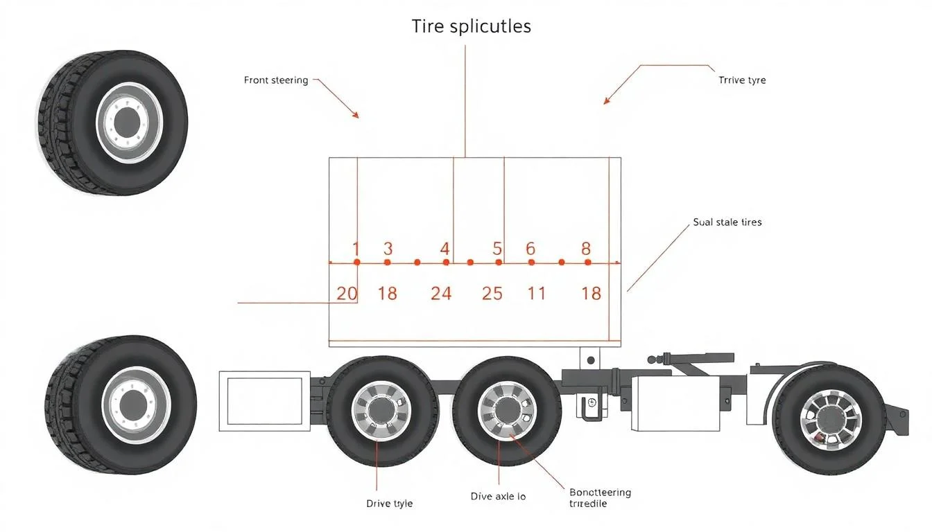 Semi Truck Tire Position Diagram: Maximize Safety & Efficiency With Proper Placement - KB Tire ...